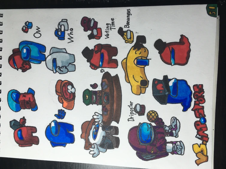 All my Impostor drawings | Fandom