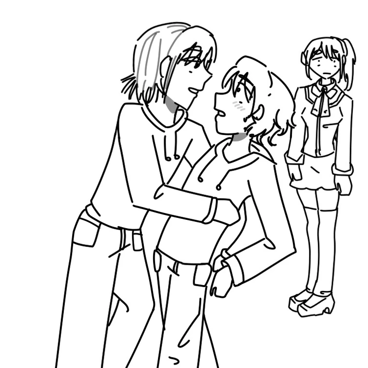 Syougo and Kento (Aoi traumatized in the bg) | Fandom