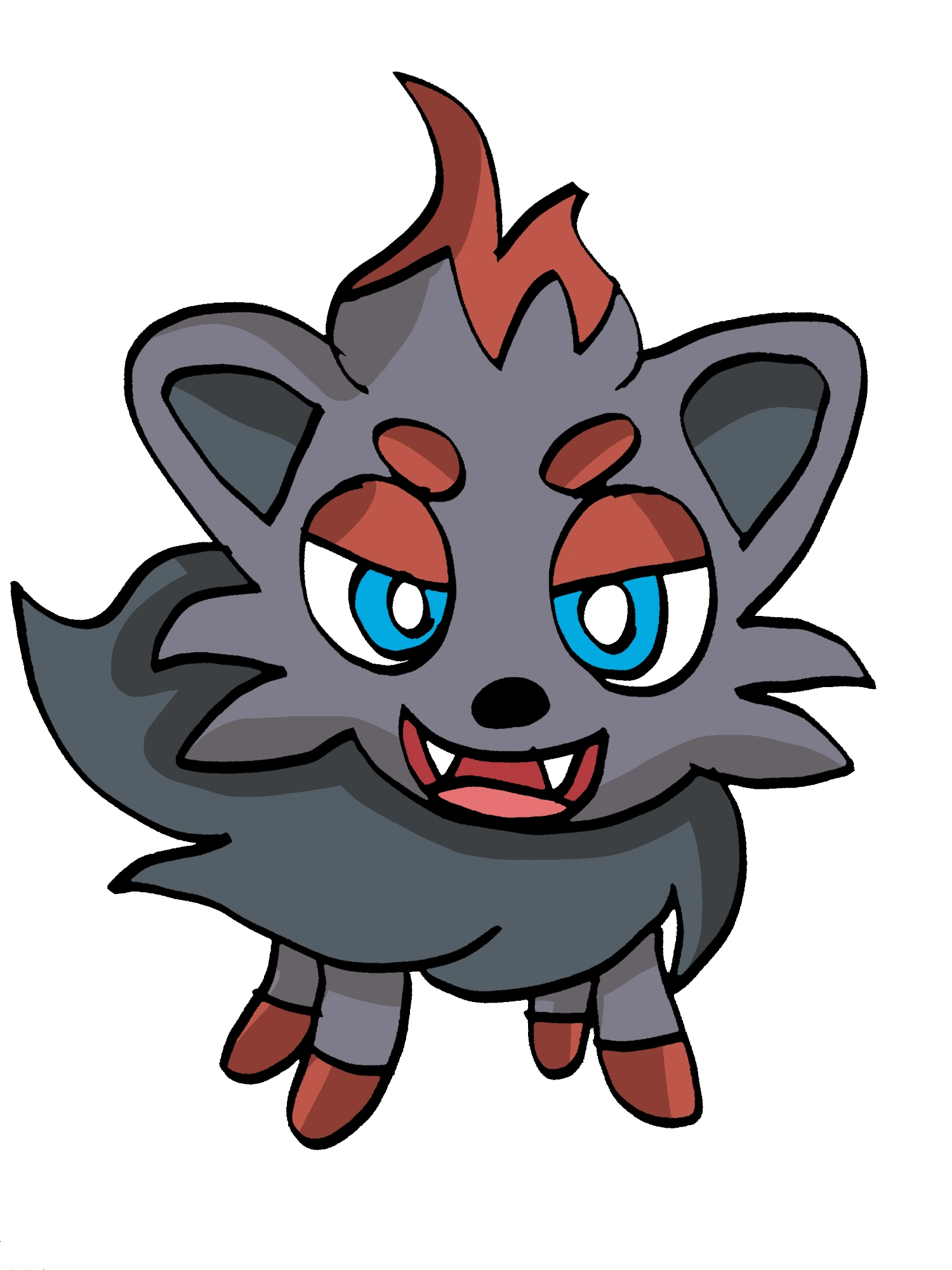 My drawing of Zorua | Fandom