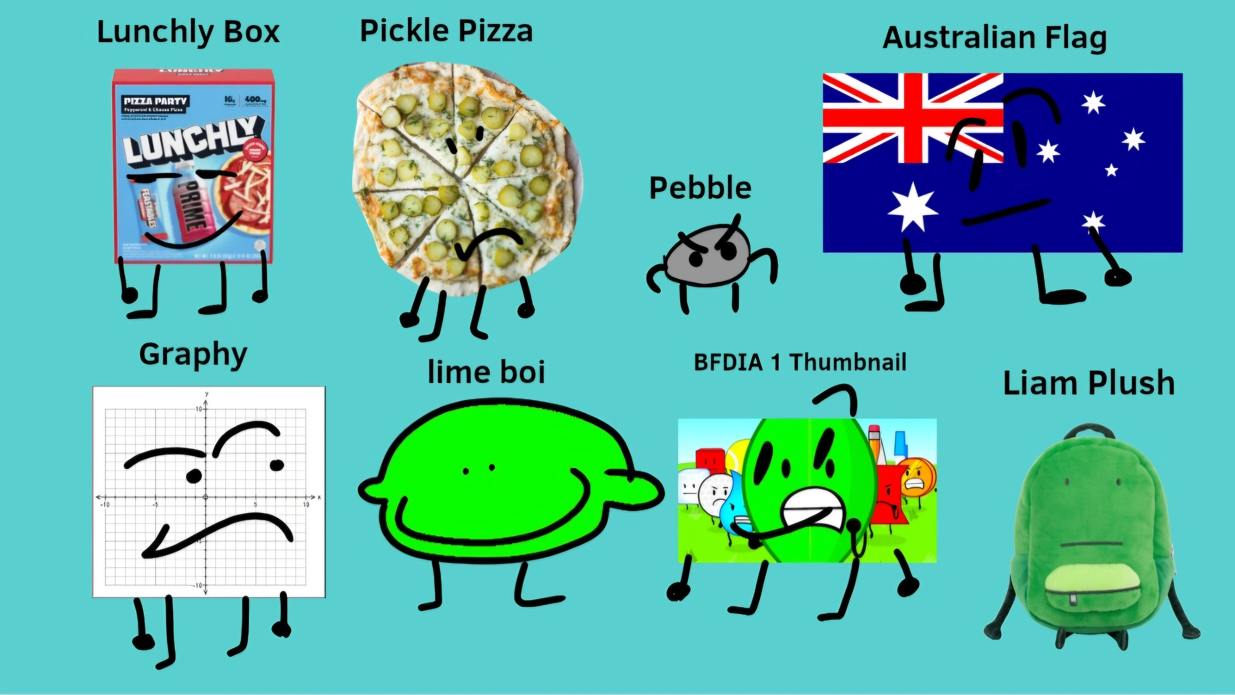 SnowballFan21's Poll Object Show S1 Characters | Fandom