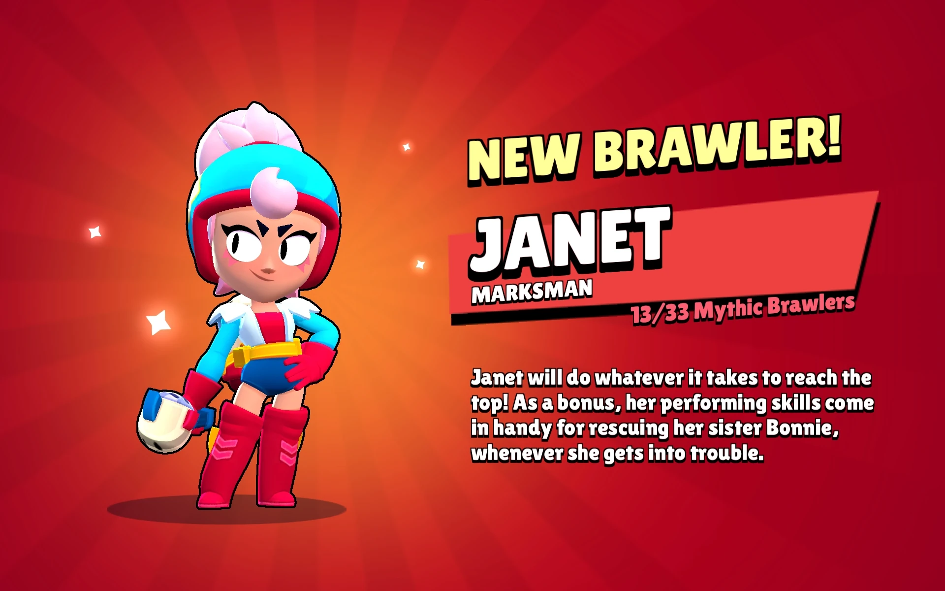 I just got Janet on a Legendary drop. | Fandom