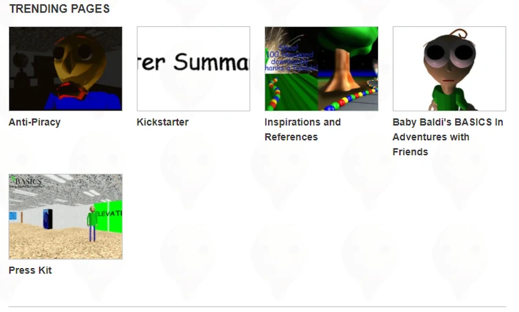 Discuss Everything About Baldi's Basics Wiki | Fandom