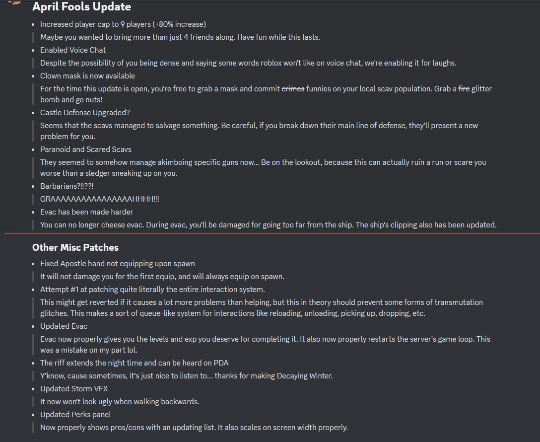 April fools update is live | Fandom