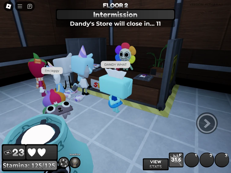 my team was doing a dandy run (Goob, Pebble, Brightney, Scraps, and Sprout.) | Fandom