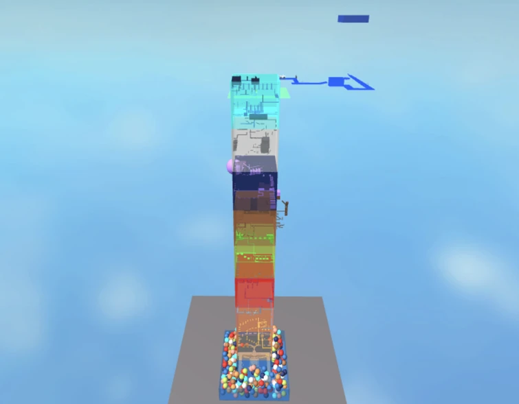 Tower of Screen Punching but the top comment changes one thing every ...