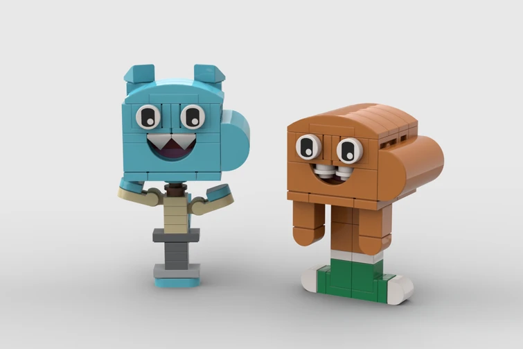 I made Gumball and Darwin in Lego :D | Fandom