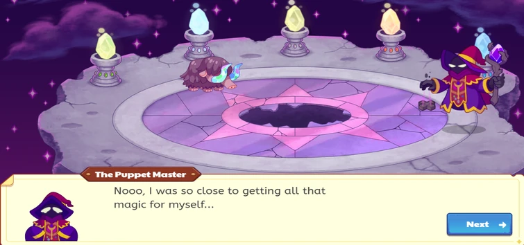 Yes! I beat the Puppet Master! | Fandom