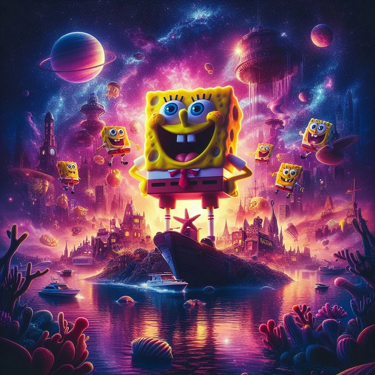 SpongeBob SquarePants AI Movie Posters | Fandom