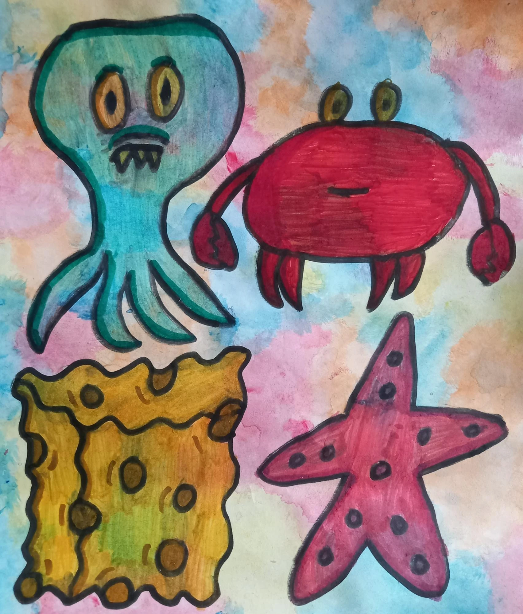 Another piece of SpongeBob SquarePants art I made just for you guys! I ...