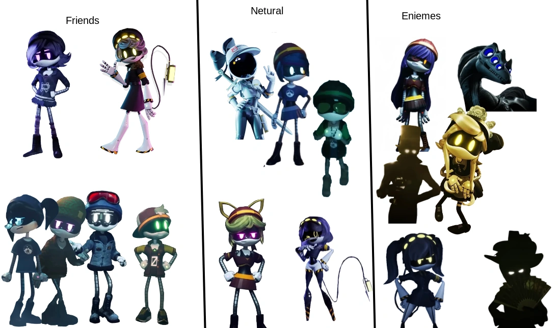 This is Carter's friends and netural and enimiesof people | Fandom