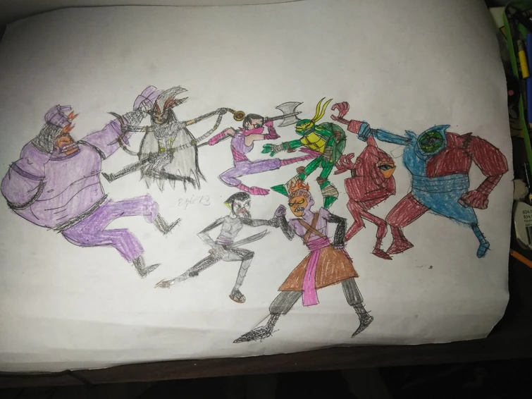 TMNT 2012: New Foot Clan vs Dark Foot Clan | Fandom