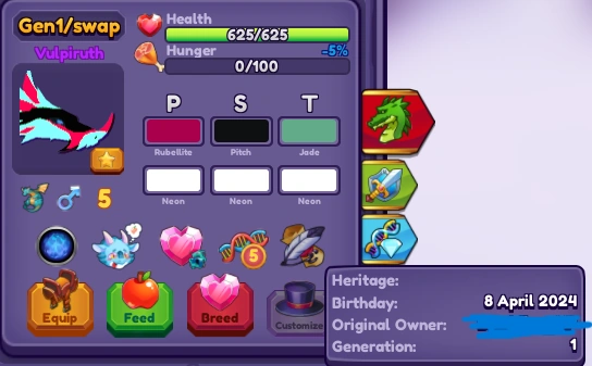 Swapping Gen1 vulp and co-hatching BM aero | Fandom