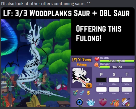 LF: 3/3 Wood Planks Saur + DBL Saur | Fandom