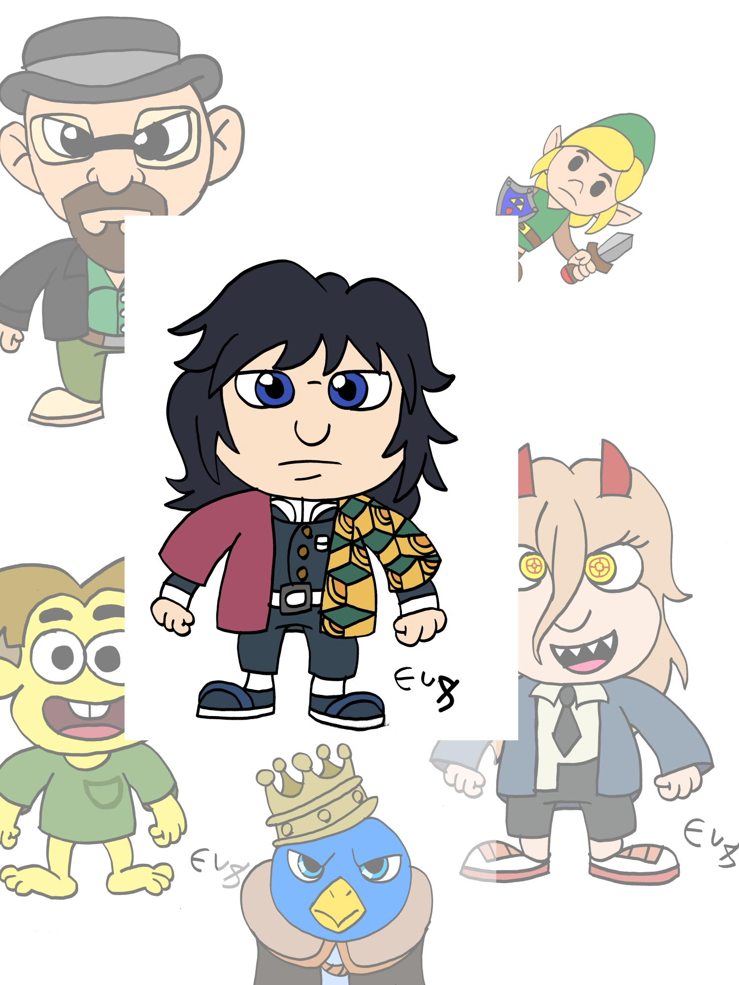 My drawing of Giyu | Fandom