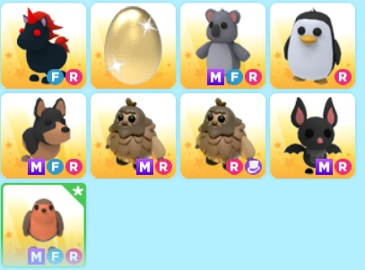 Trading Evil uni and megas | Fandom