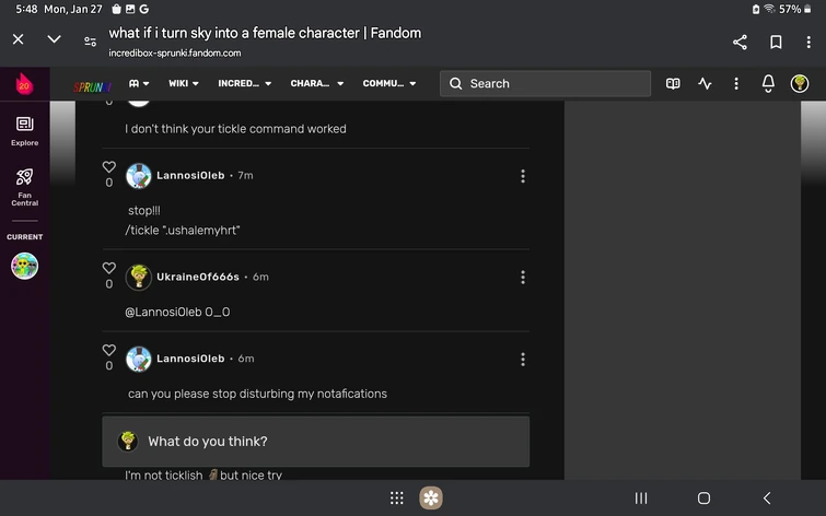 Man WTF is happening over in the Sprunki wiki... 💀💀💀 | Fandom