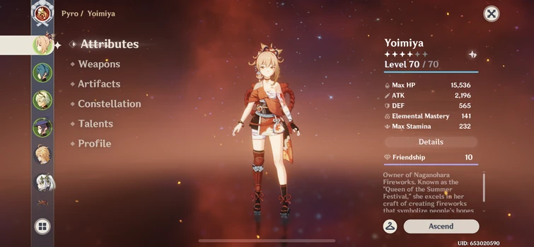 prob the highest damage my budget yoimiya build will ever do | Fandom