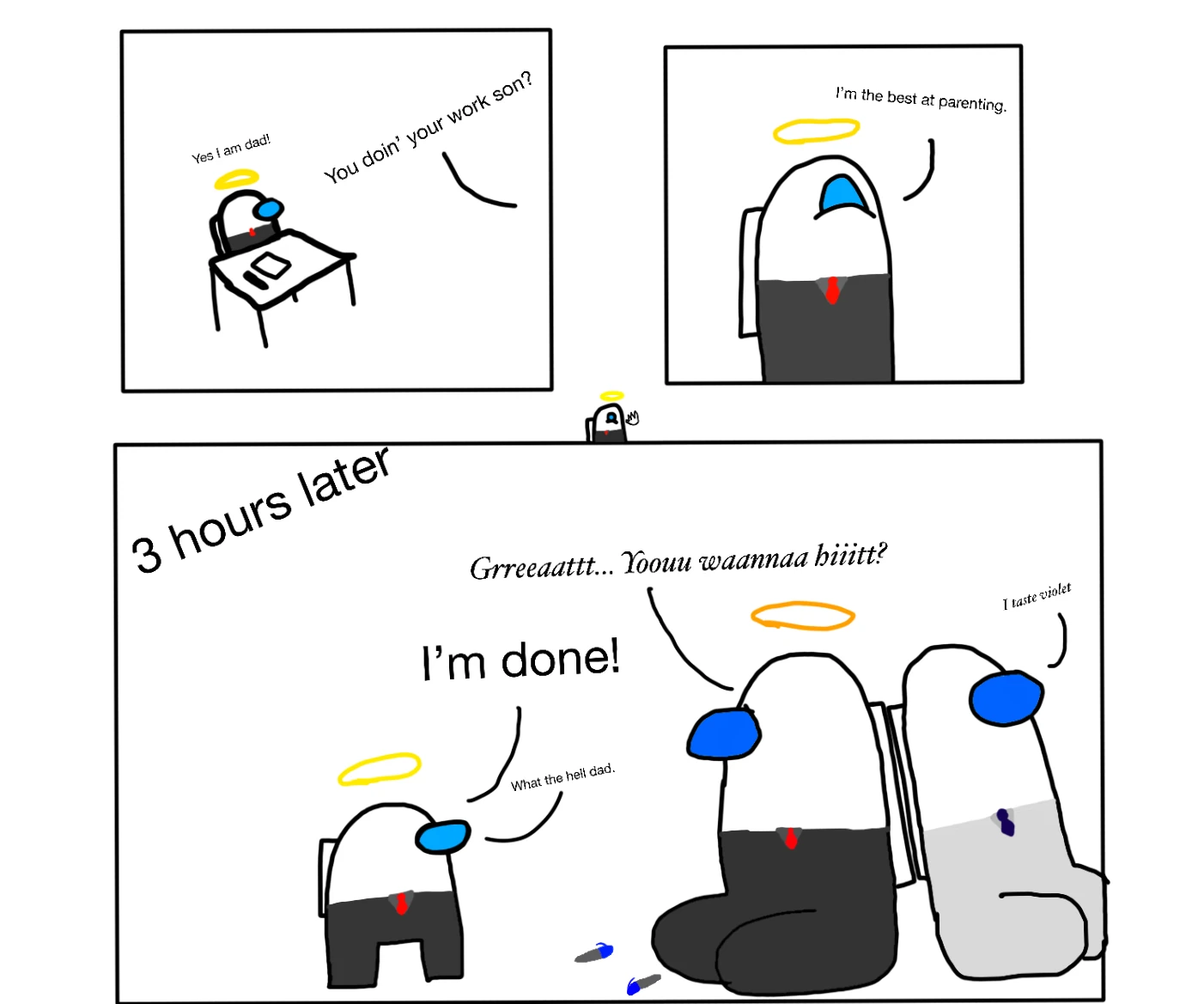 Among Sus Wiki Comic #14 | Fandom