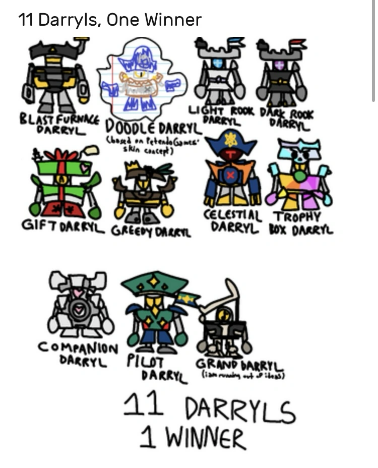 Ranking Darryl Skins | Fandom