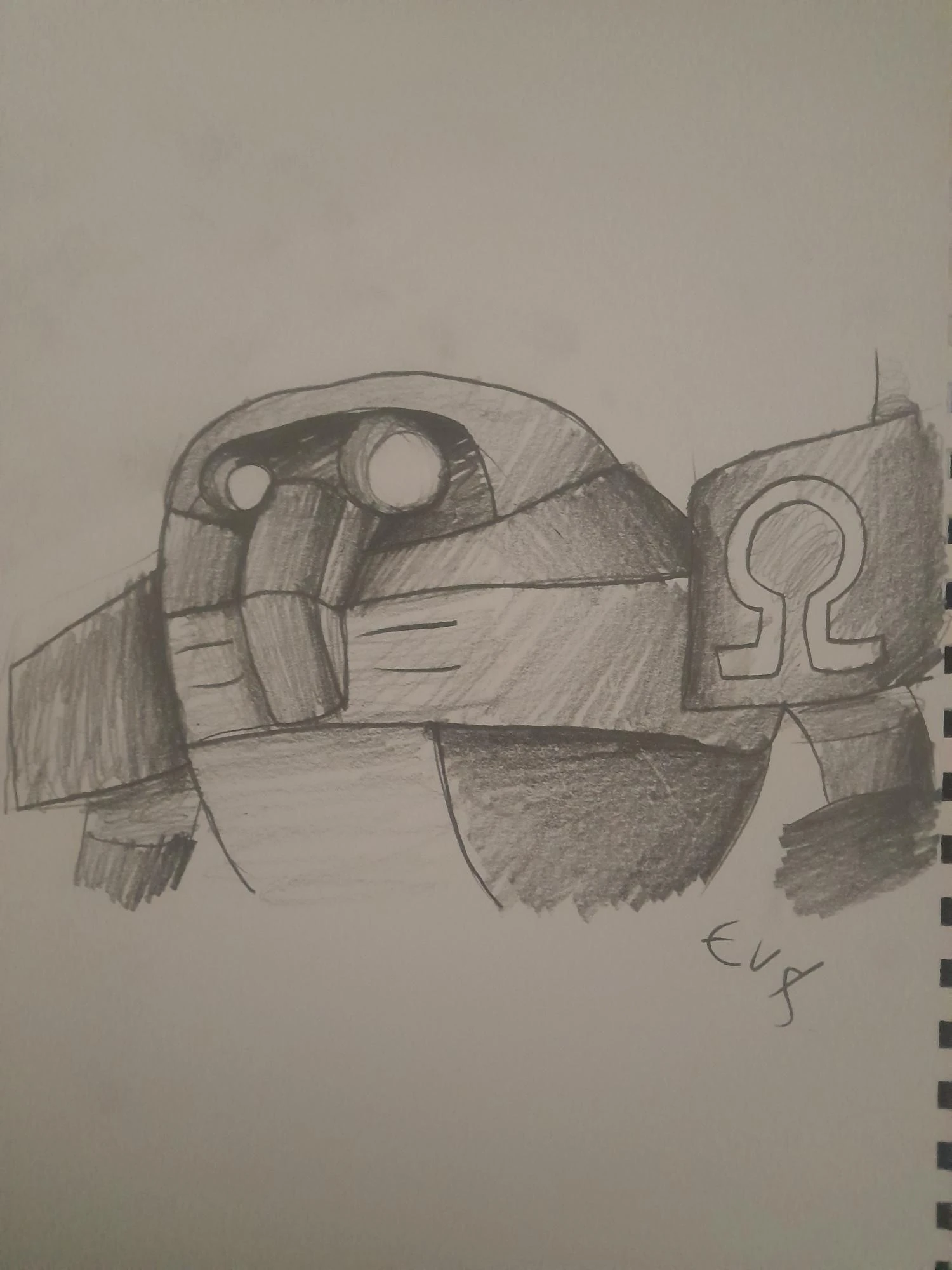 My sketch of E123 Omega | Fandom