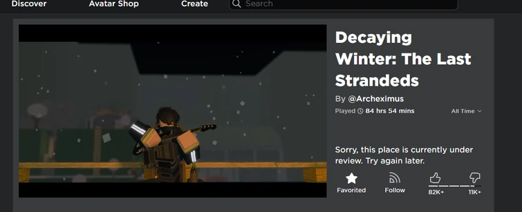 why is decaying winter under review | Fandom