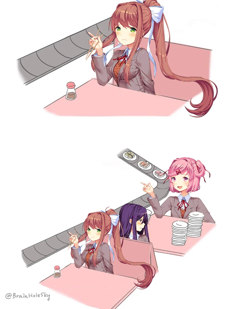 The Doki Doki girls are hungry! | Fandom