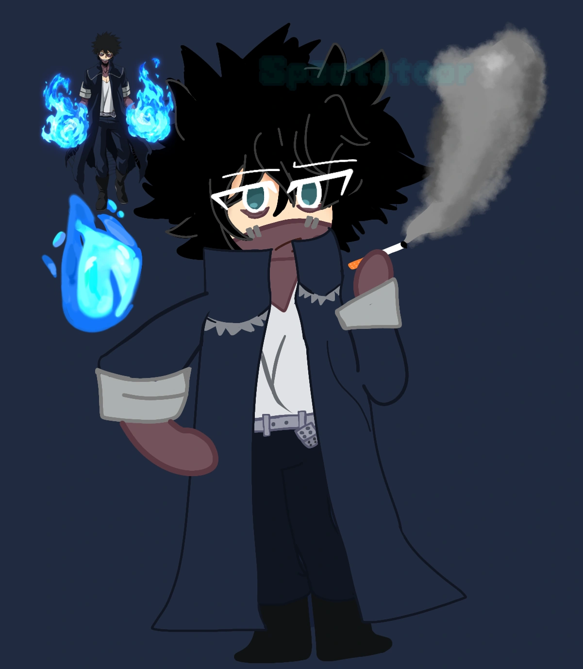 Dabi but in the crk style | Fandom