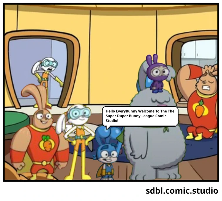 i maked a new super duper bunny league comic studio | Fandom