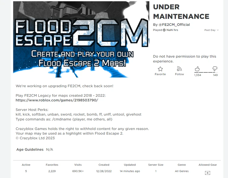 FE2CM IS UNDER MAINTENANCE!!!!!!!! | Fandom