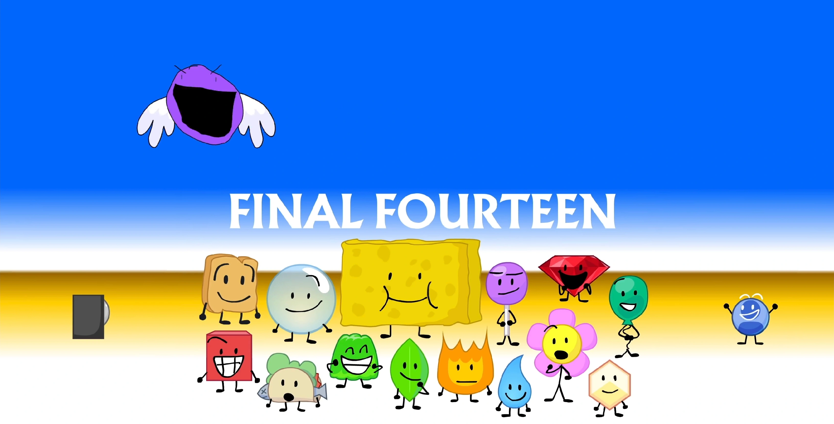 i felt like making a full version of the final 14 from bfb 30 | Fandom