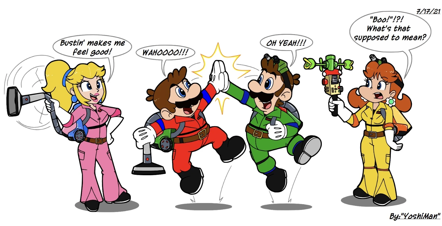 Mario/Ghostbusters Crossover | Fandom