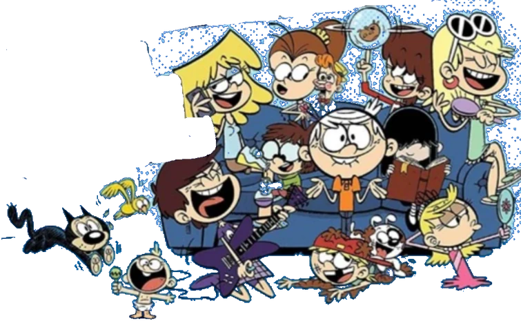 The Loud Siblings & Their Pets Art Made by Jordan Koch Renders | Fandom