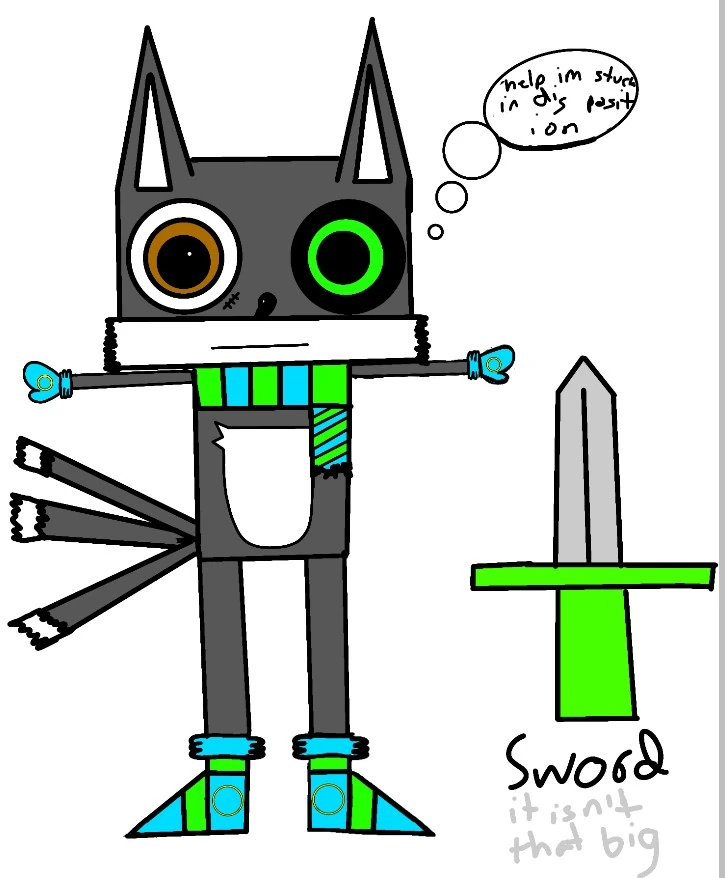 The full drawn body of My OC | Fandom