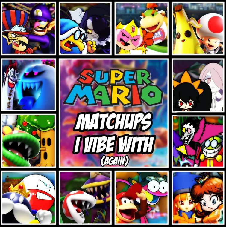 Mario Matchups are fun when you don’t got a Redditor screaming in your ear about it being a ...