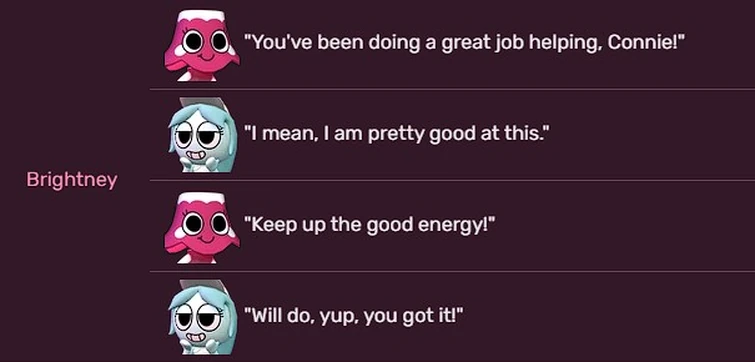 connie SO has a crush on brightney im calling it | Fandom