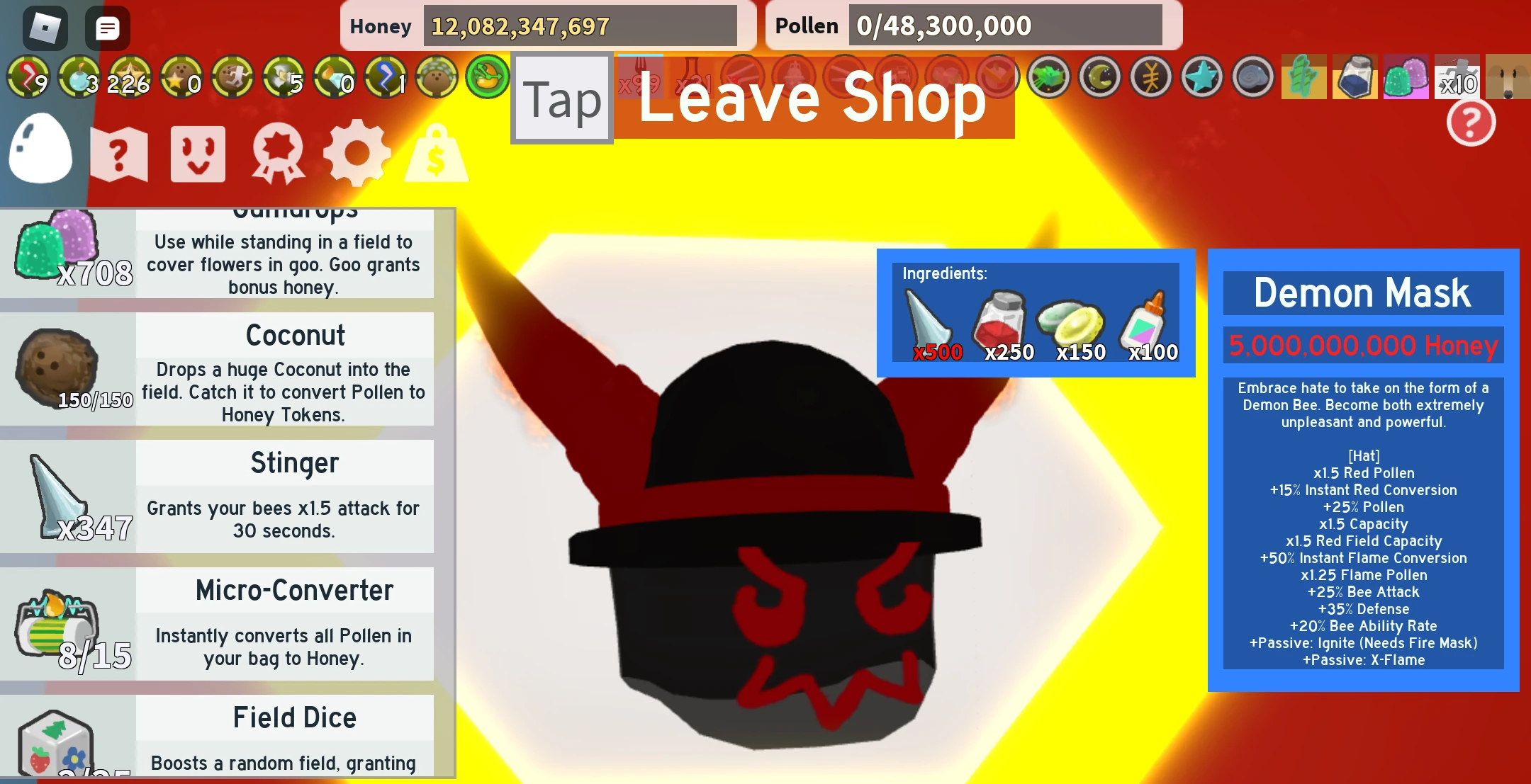 Progress on demon mask | Fandom