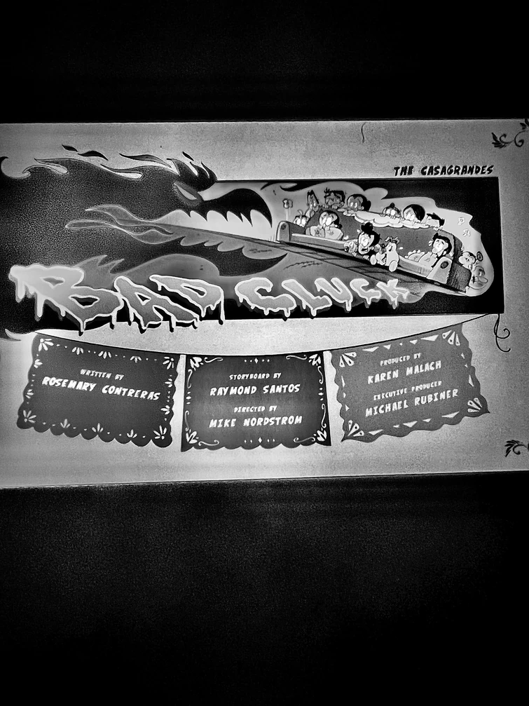 Bad cluck title card in black and white style | Fandom