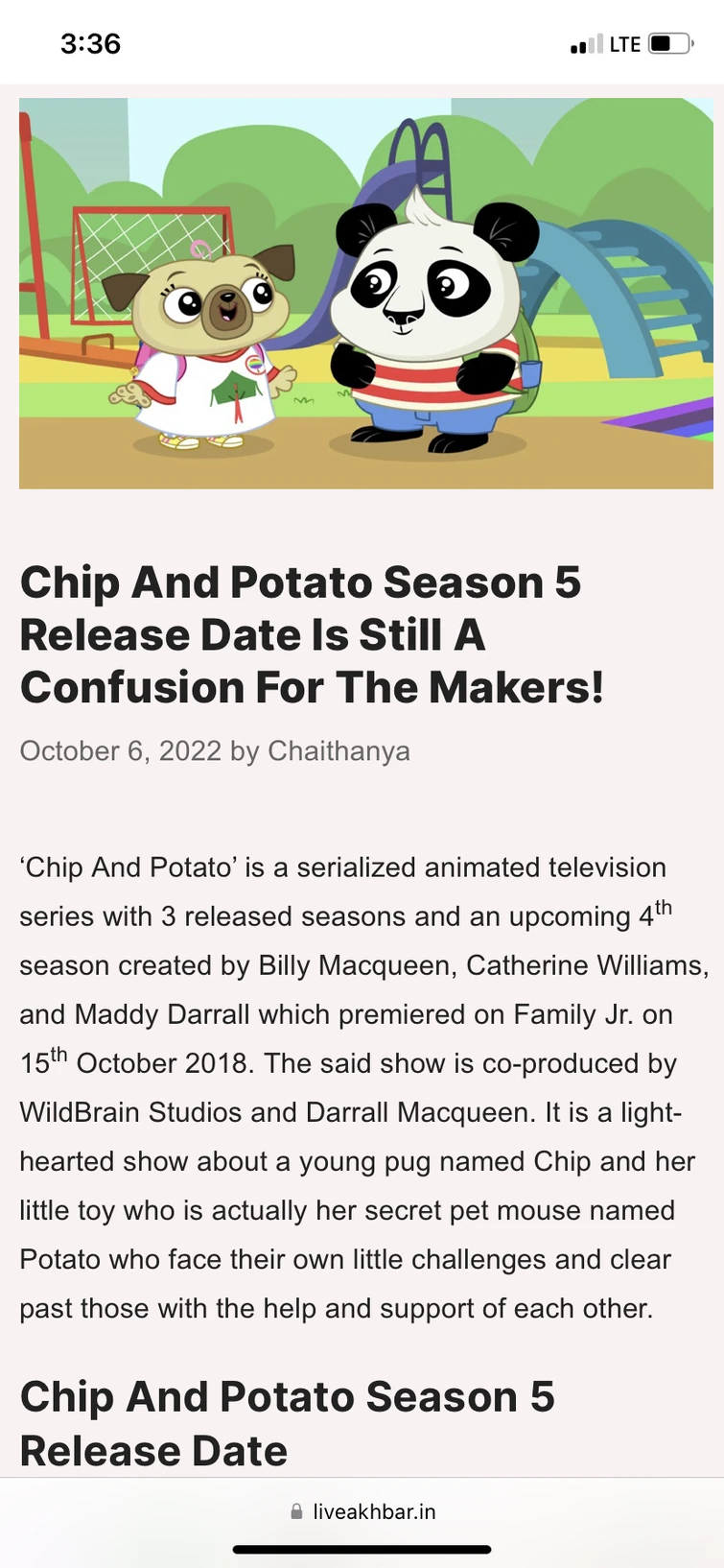 Chip and Potato | Fandom