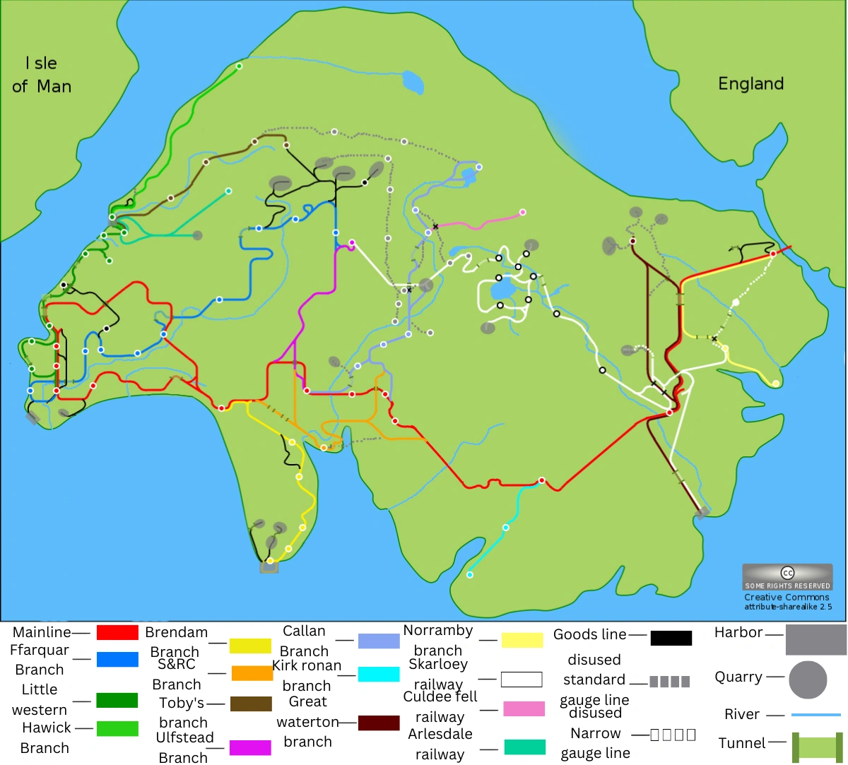 my Sodor map | Fandom