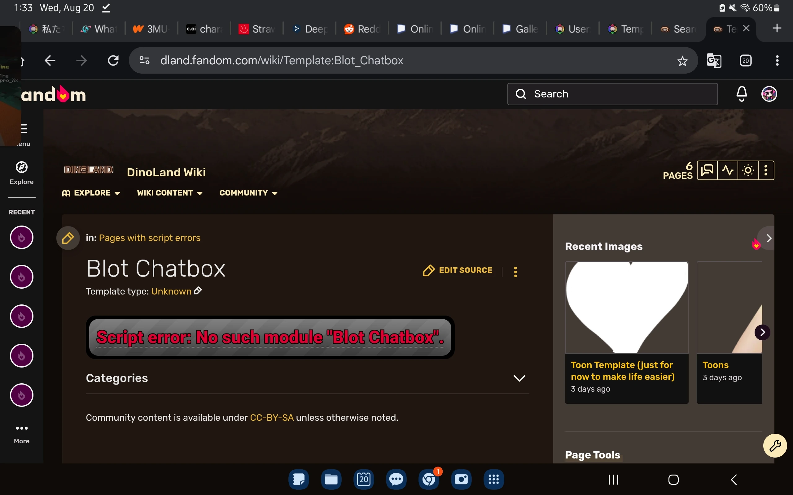 Blot chatbox is not Blot chatbox-ing | Fandom