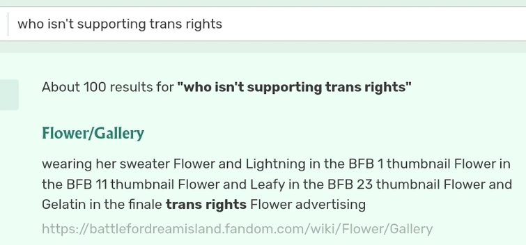 fanny is transphobic confirmed | Fandom