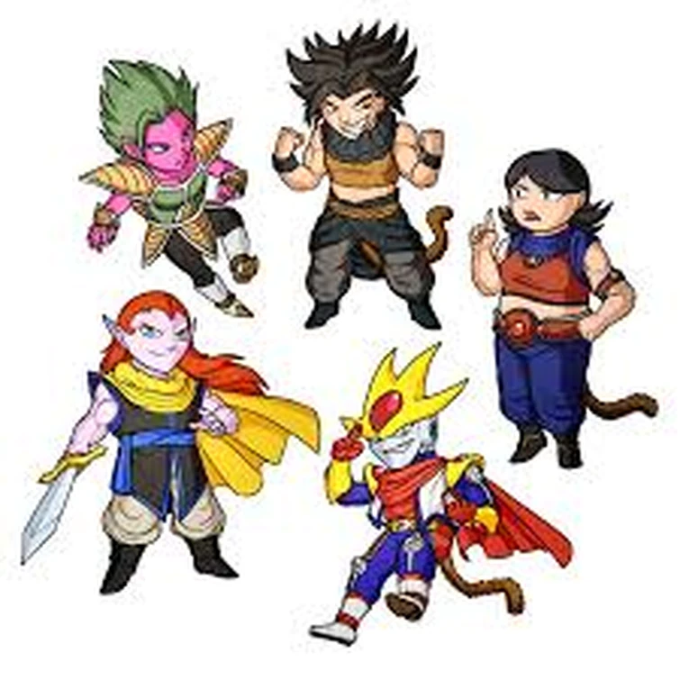 Shabbet the official dragonball made half breed between the Frieza race ...