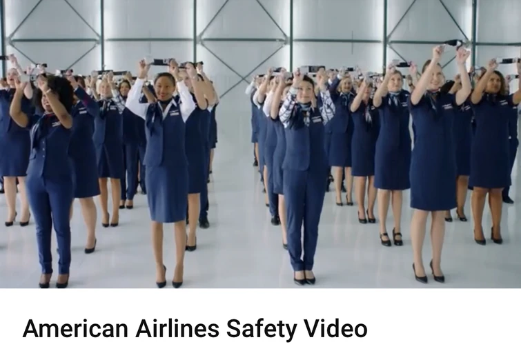 American Airlines Safety Video cult | Fandom