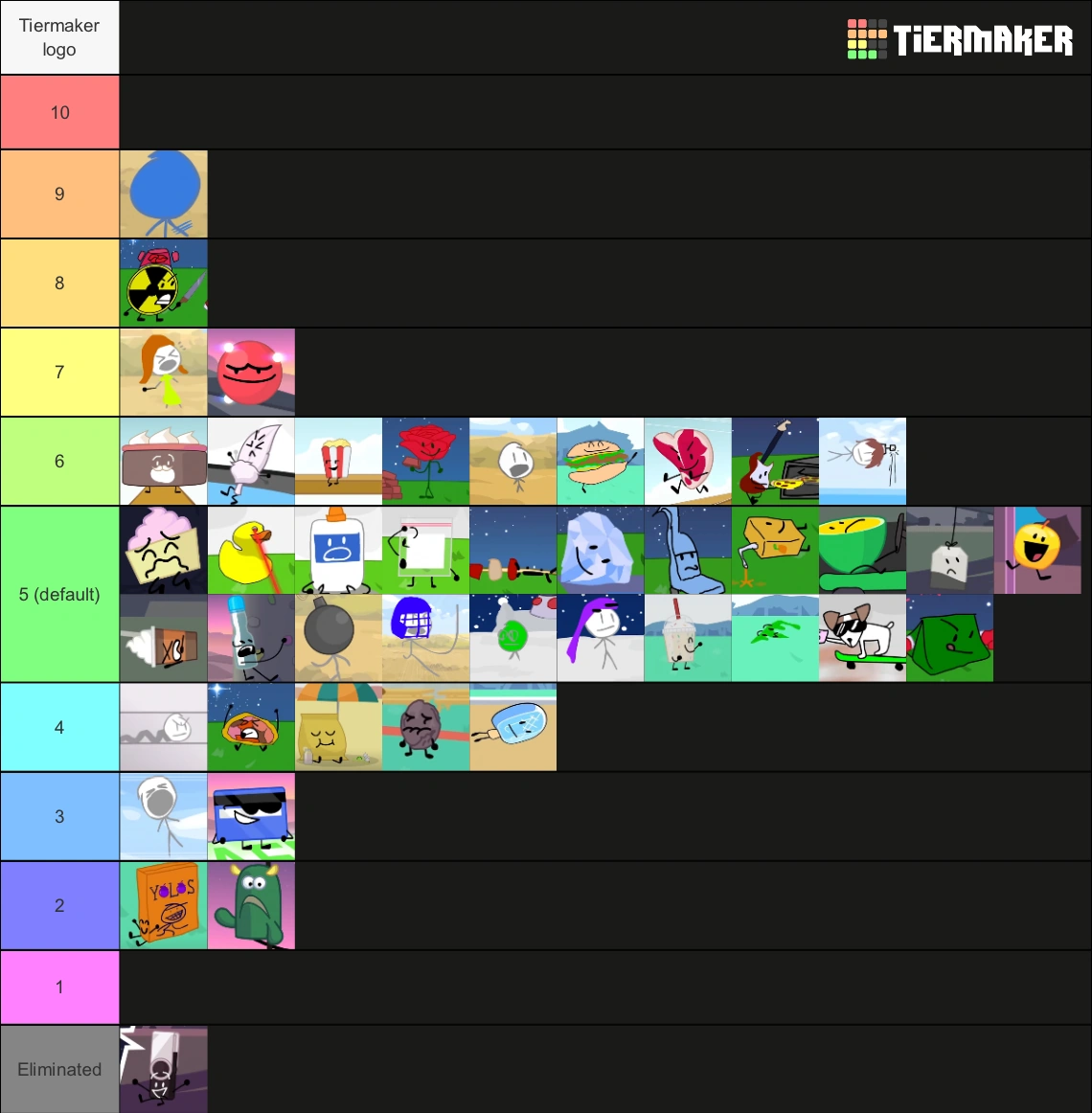 BFDI Mini Points Viewer Voting 7 | Fandom