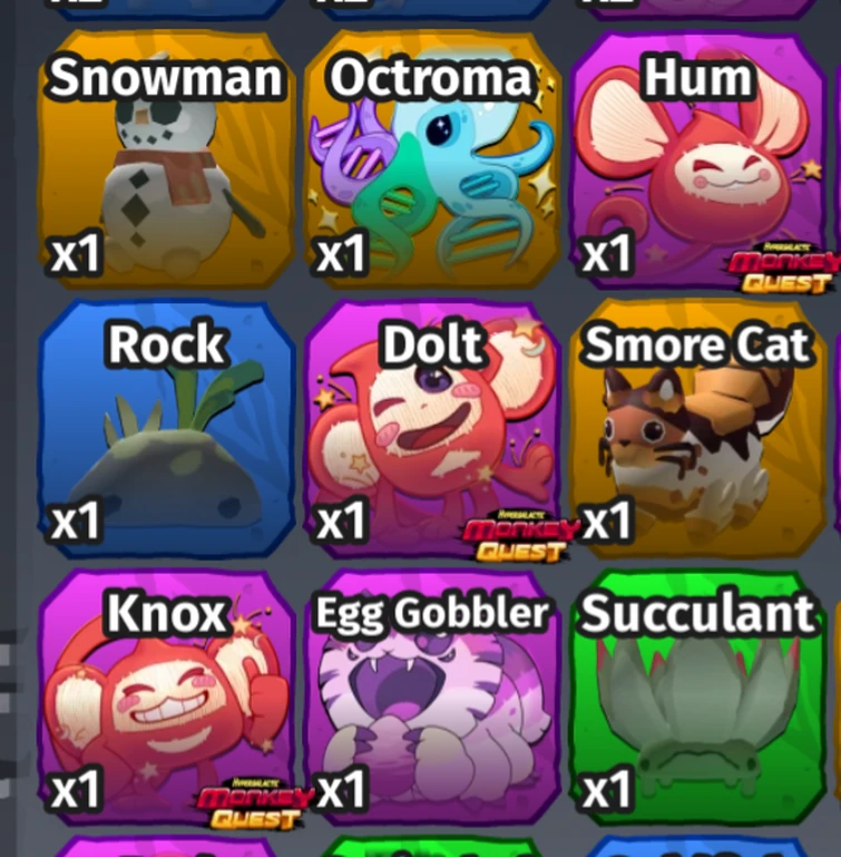 all monkey quest plushies obtained | Fandom