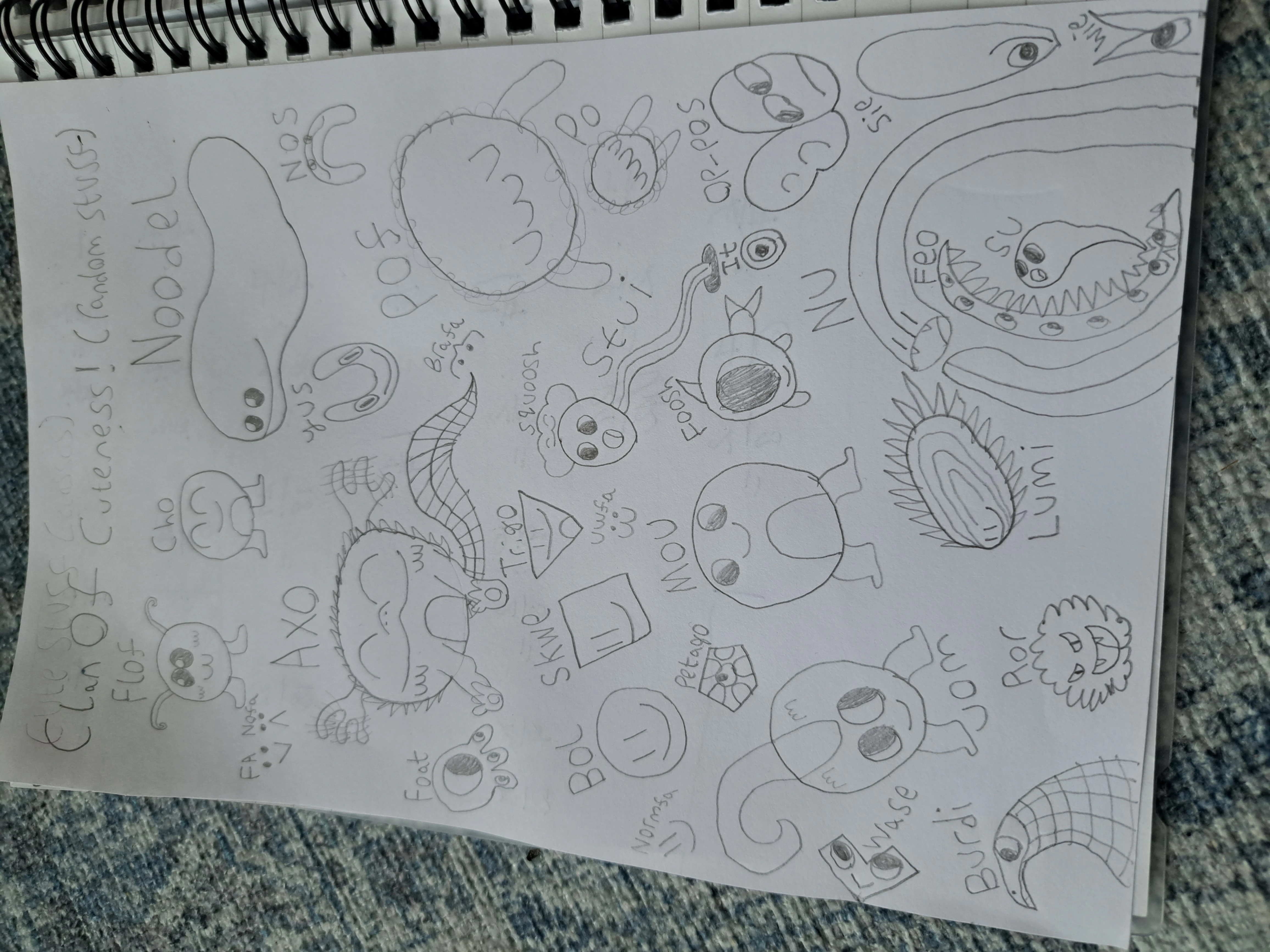 Here are some really goofy creature concepts! Eeee | Fandom