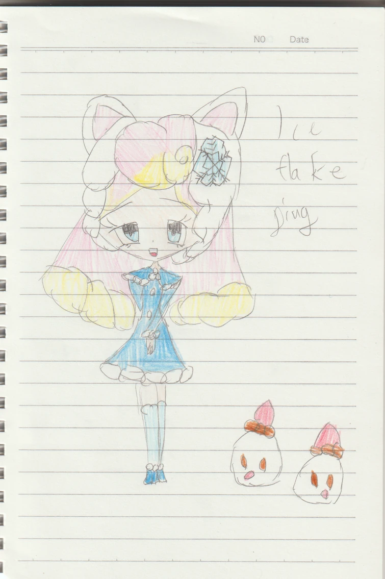 Two fan arts of Balletping & Iceflakeping! | Fandom