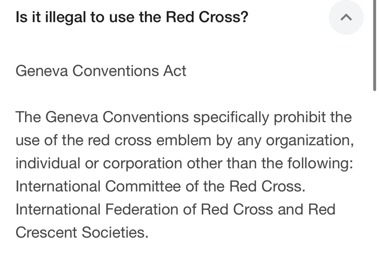 The use of the Red Cross symbol is prohibited! | Fandom