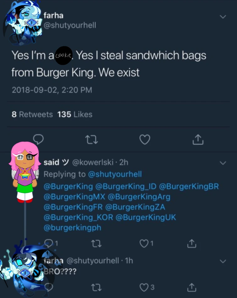 Funfetti and Shadow Milk meme I guess | Fandom