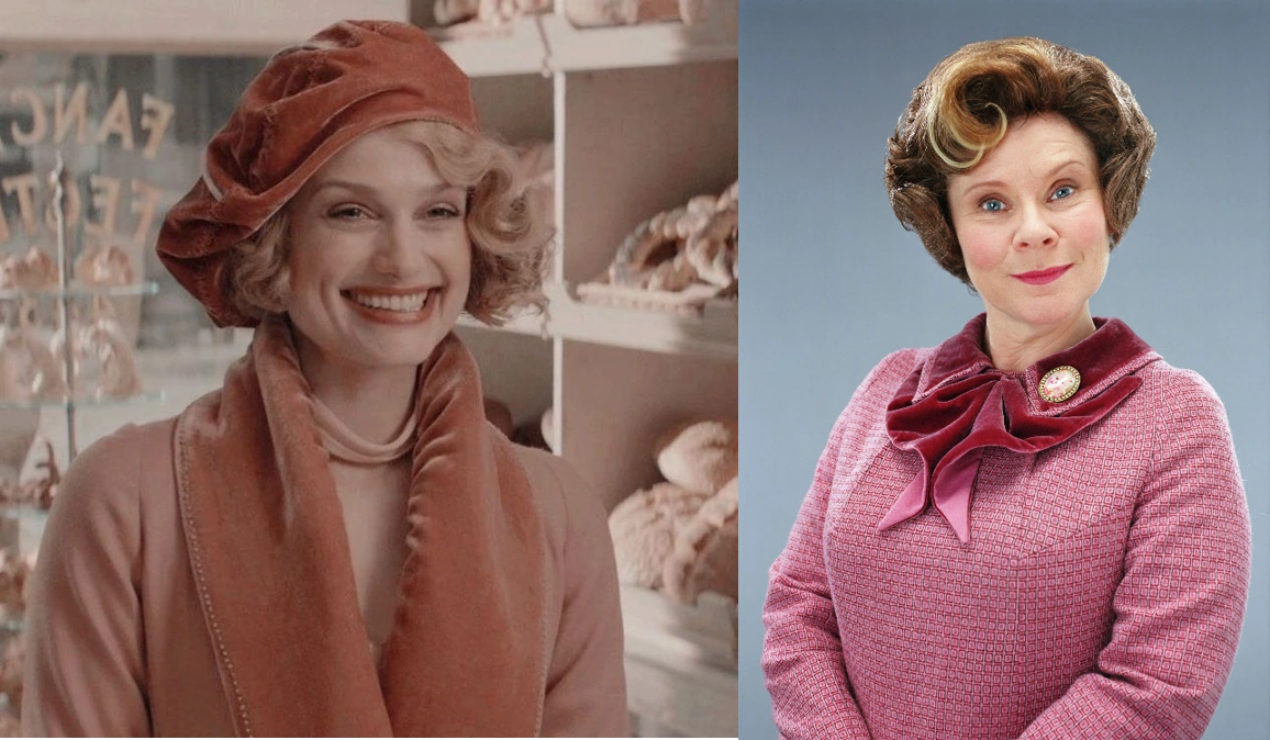 Queenie dresses better in pink than Umbridge | Fandom